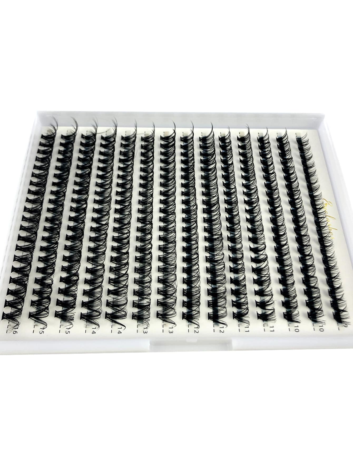 HBZGTLAD DIY Eyelash Extensions 280 Clusters Manga Lashes Volume ...