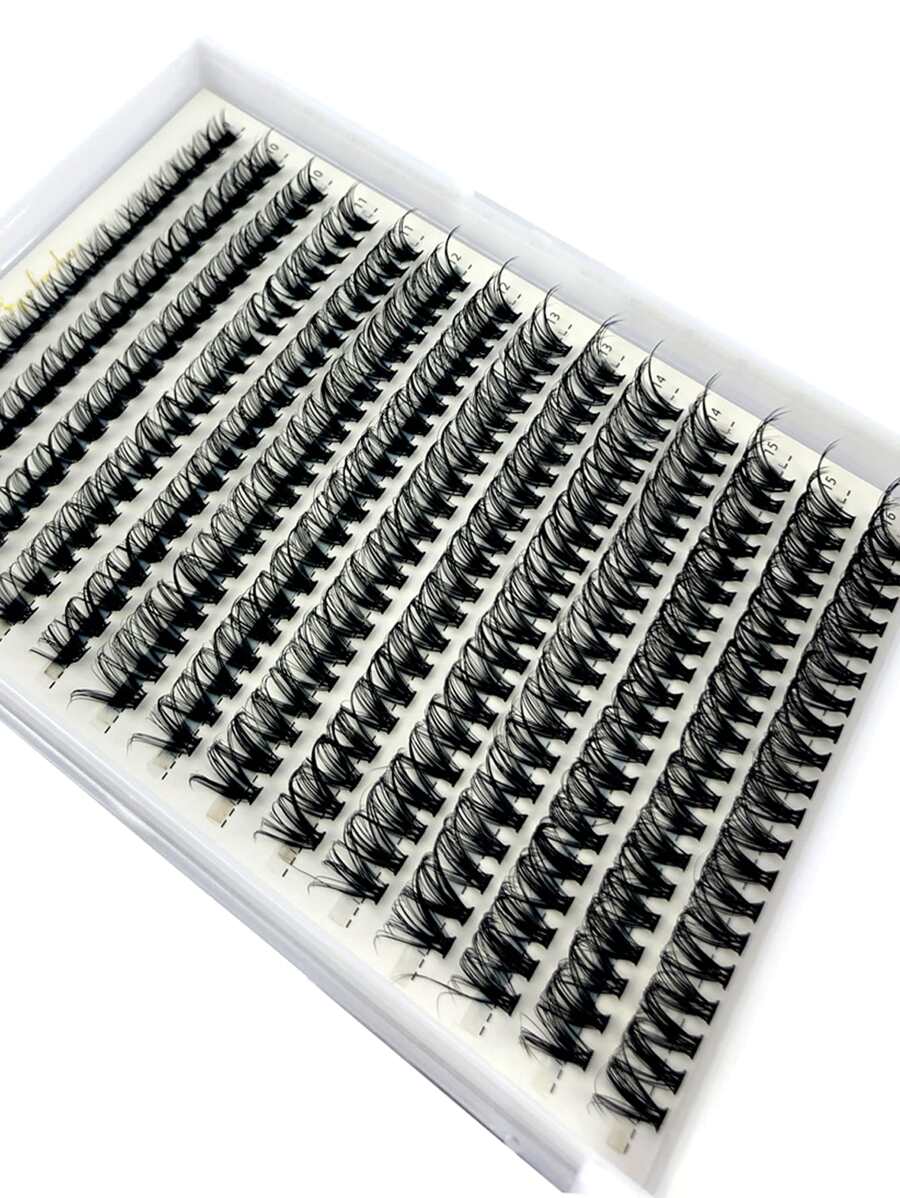HBZGTLAD DIY Eyelash Extensions 280 Clusters Manga Lashes Volume ...