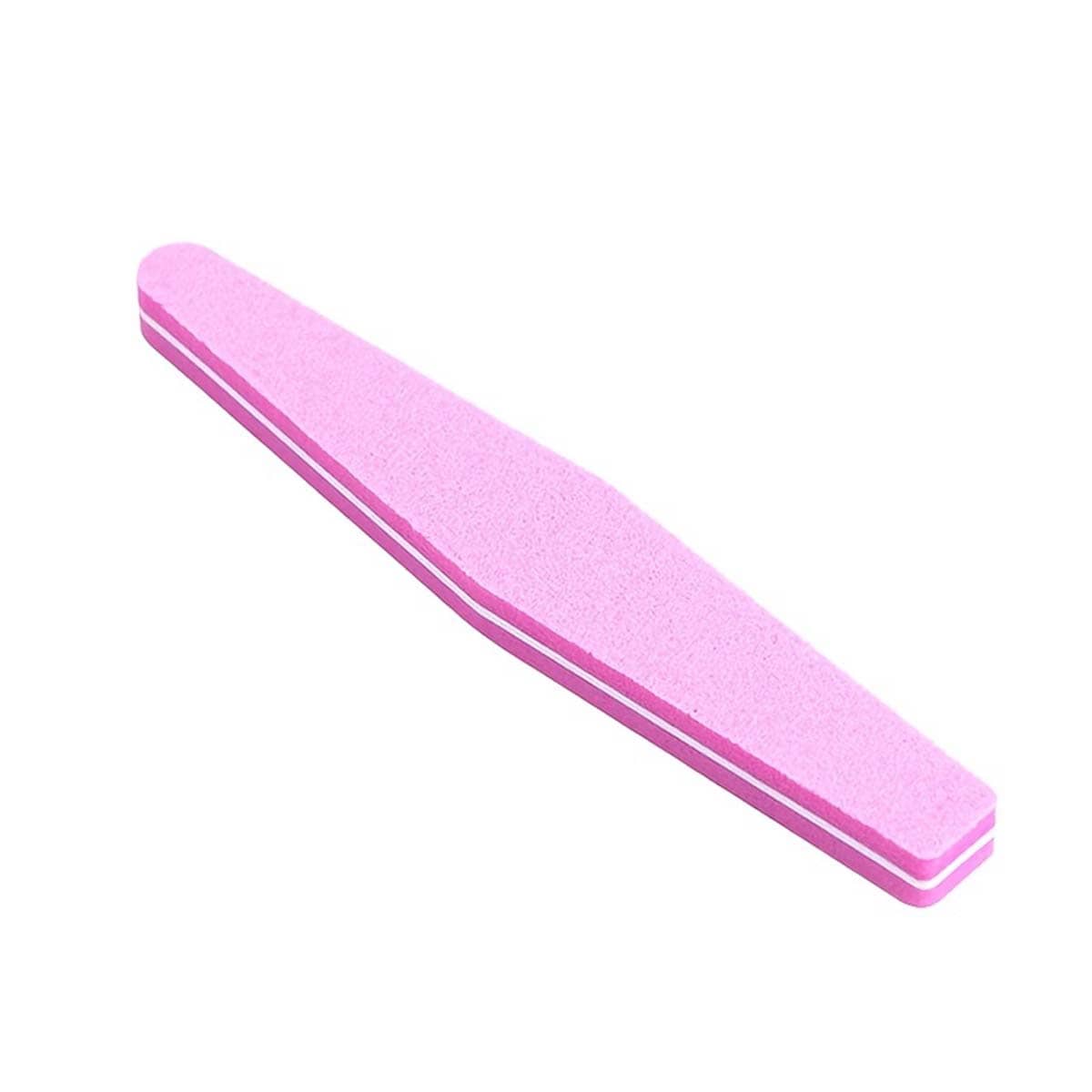 Manicure sponge buffer, coarse thick sanding strip, double-sided ...