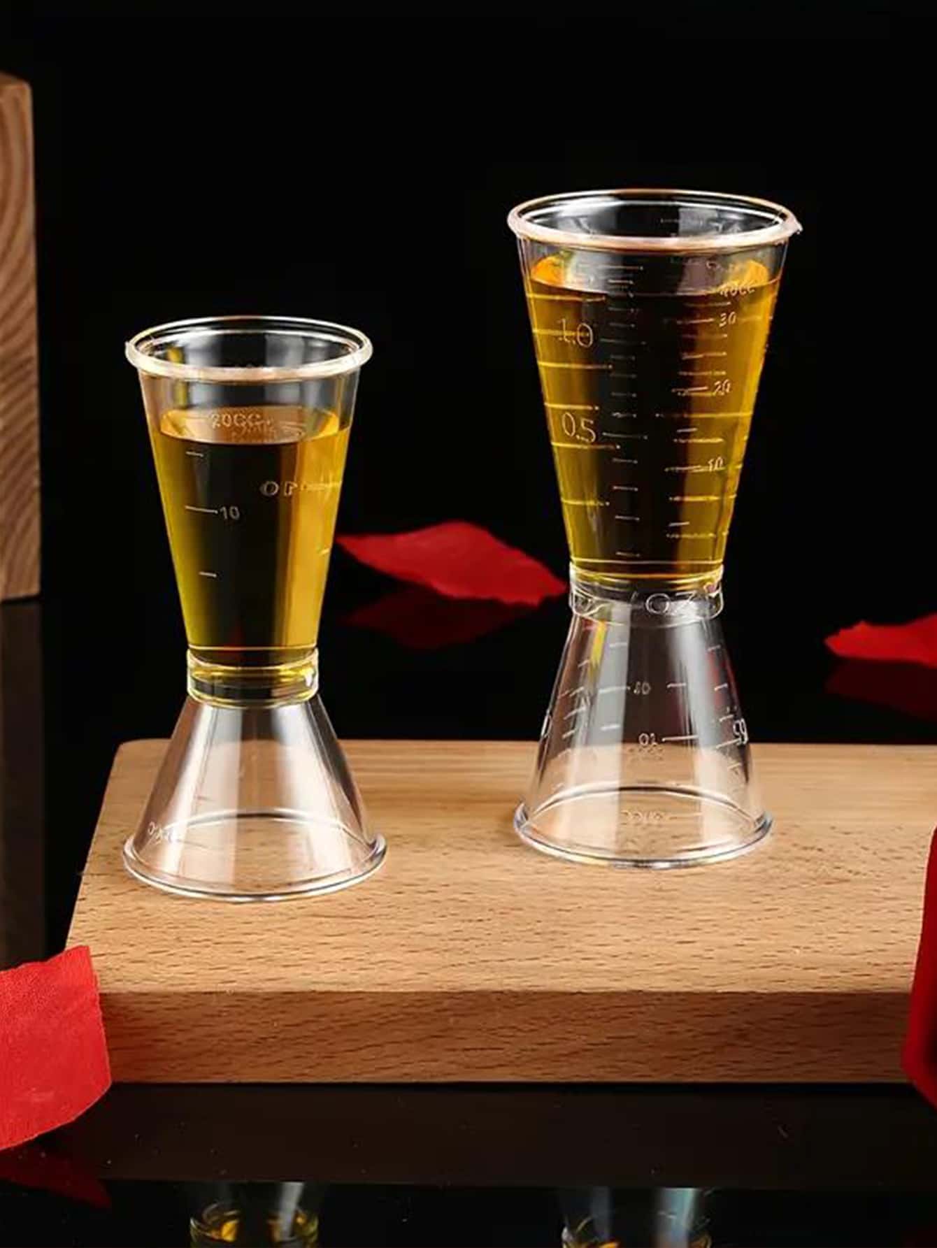 Alcohol Shaker And Measuring Cups