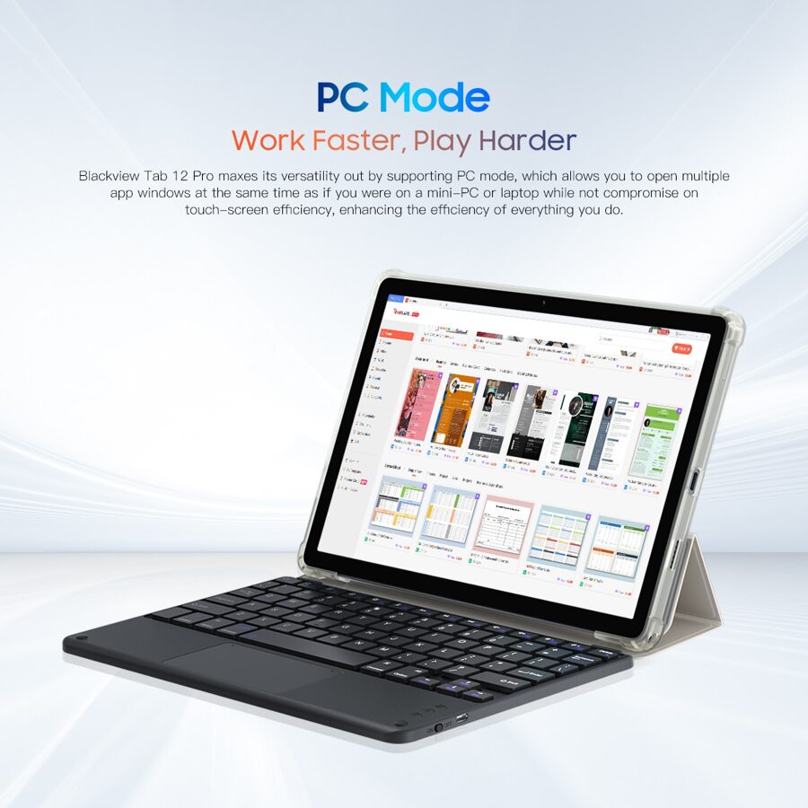 Blackview Tablet Android Blackview Tab 12 Pro, Processador Octa-Core 8 GB RAM + 128 GB ROM ...