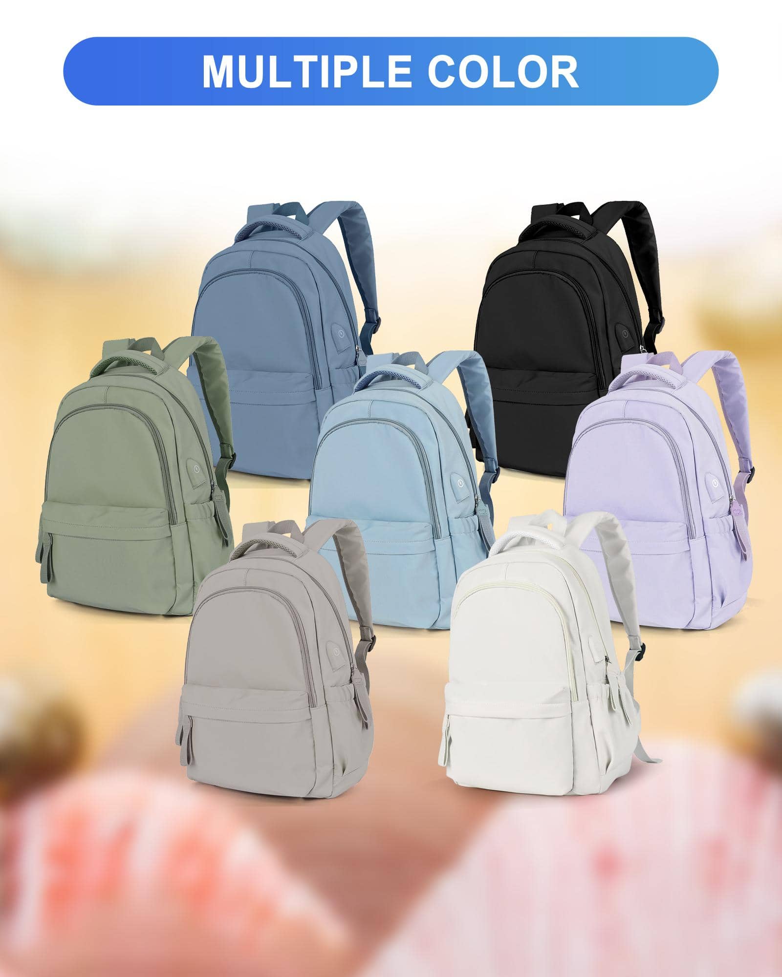 Cute School Bag For Teenager Girls Middle School Backpack College ...