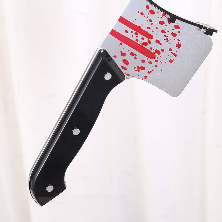 1pc Plastic Hair Band Realistic Cleaver Head Cosplay Prop Headband ...