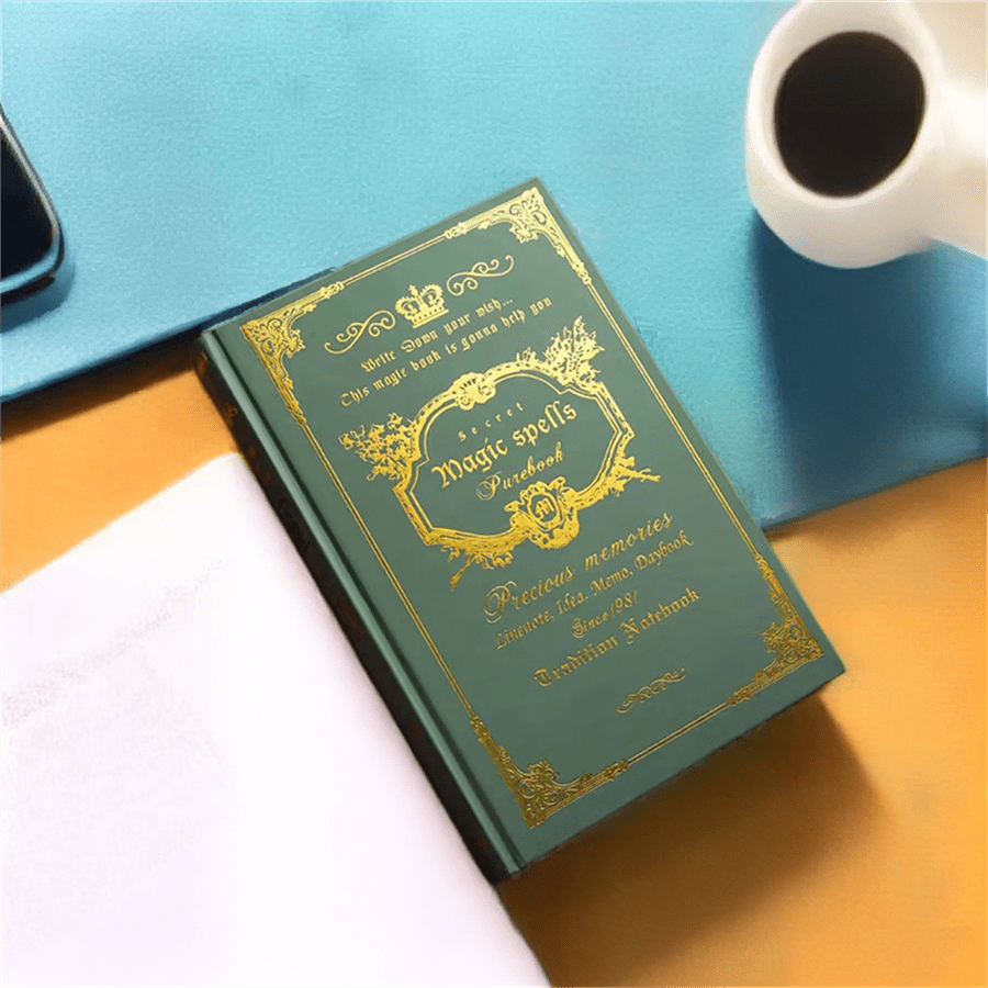 1 Vintage Magic Elements Extra Thick A5 Padded Notebook Suitable for ...