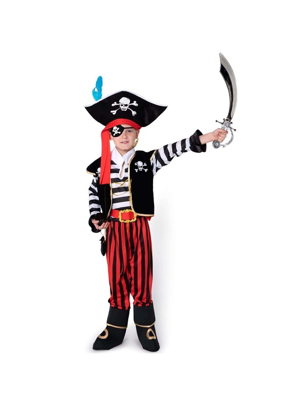 Spooktacular Creations Child Boy Pirate Captain Costume For Kids Themed ...