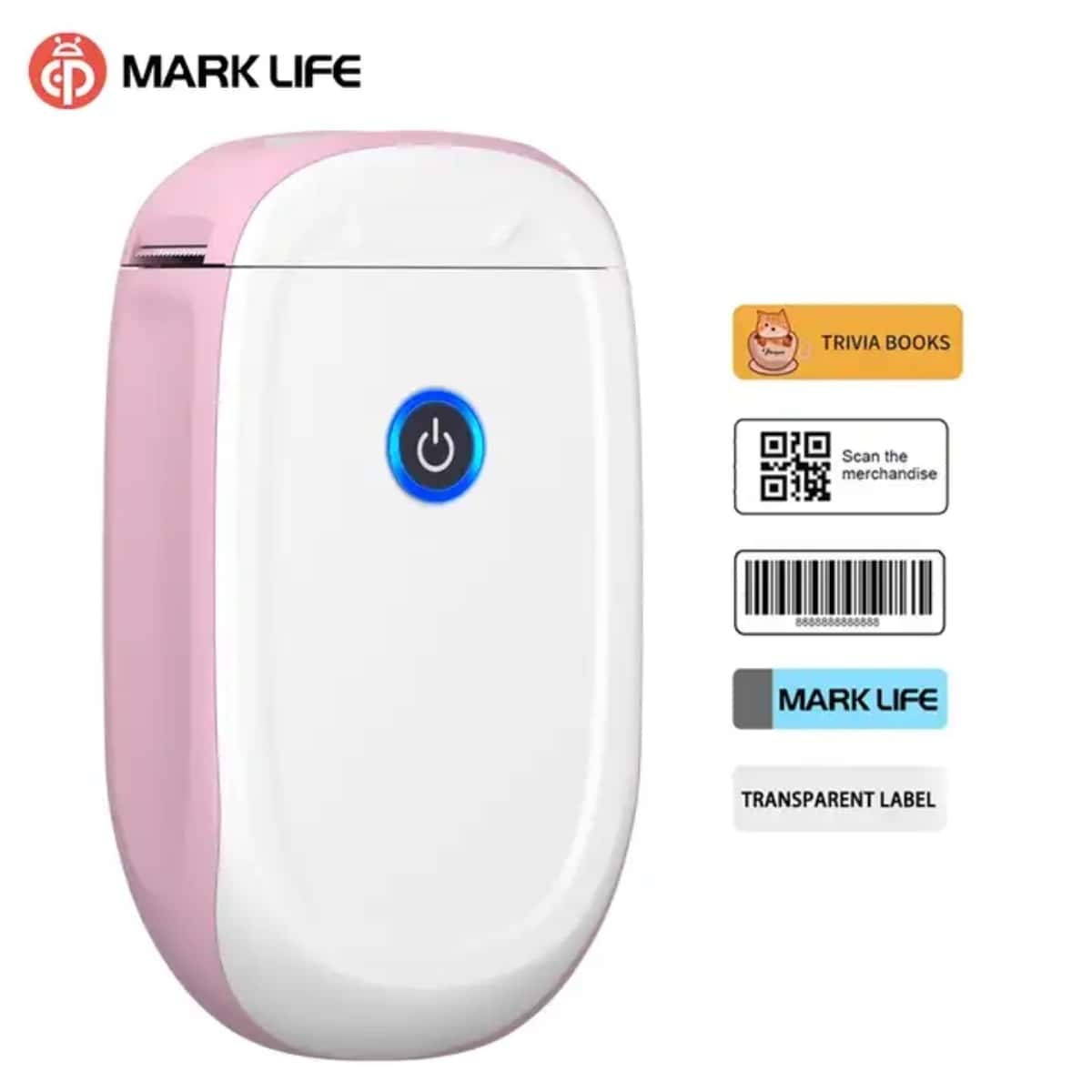 Label Maker Machine With Tape, P11 Wireless Labels Maker Portable Mini ...