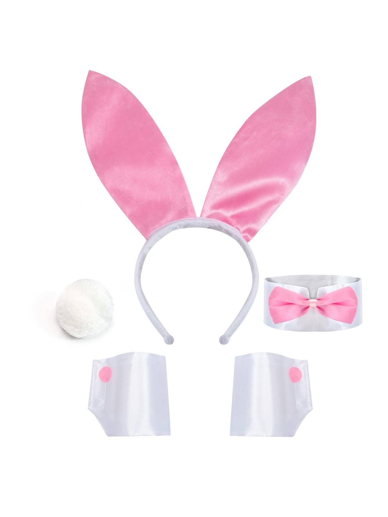 Spooktacular Creations Bunny Accessories Set with Bunny Ears Headband ...