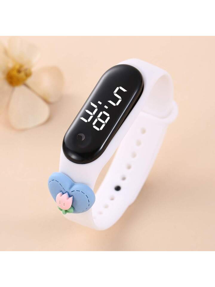 Touch Screen Digital Silicone Watch