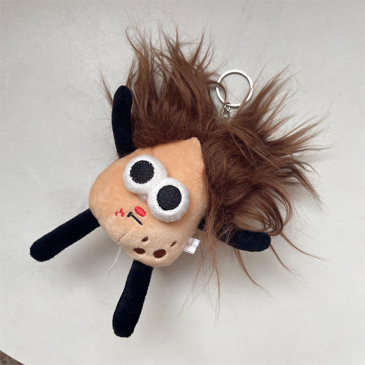 1 Pezzo Creativo Fuzzy Potato Doll Giocattolo Di Peluche Portachiavi ...