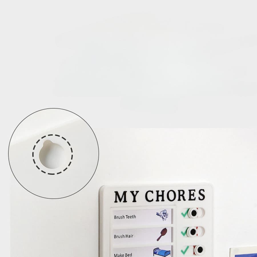 Self-discipline Punch Card Checker Memo Board RV Checklist With Sticky ...