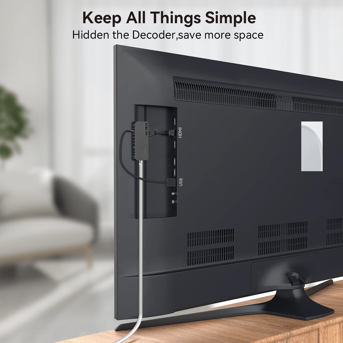 Dekoder Ubisheng Odbiornik cyfrowej telewizji naziemnej DVB-T2 Mini ...