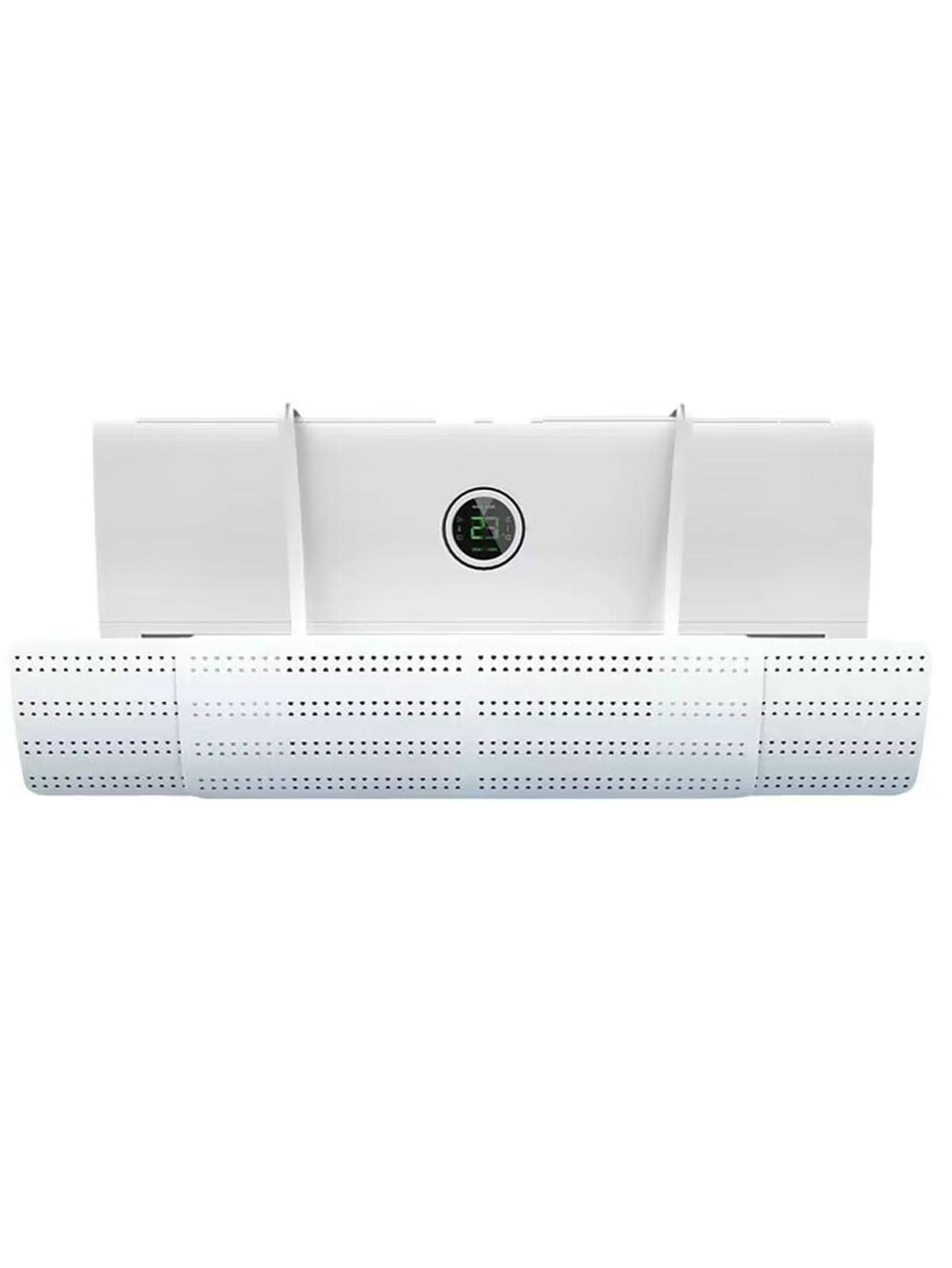 1pc White Retractable Air Conditioning Deflector Wall-mounted Wind ...