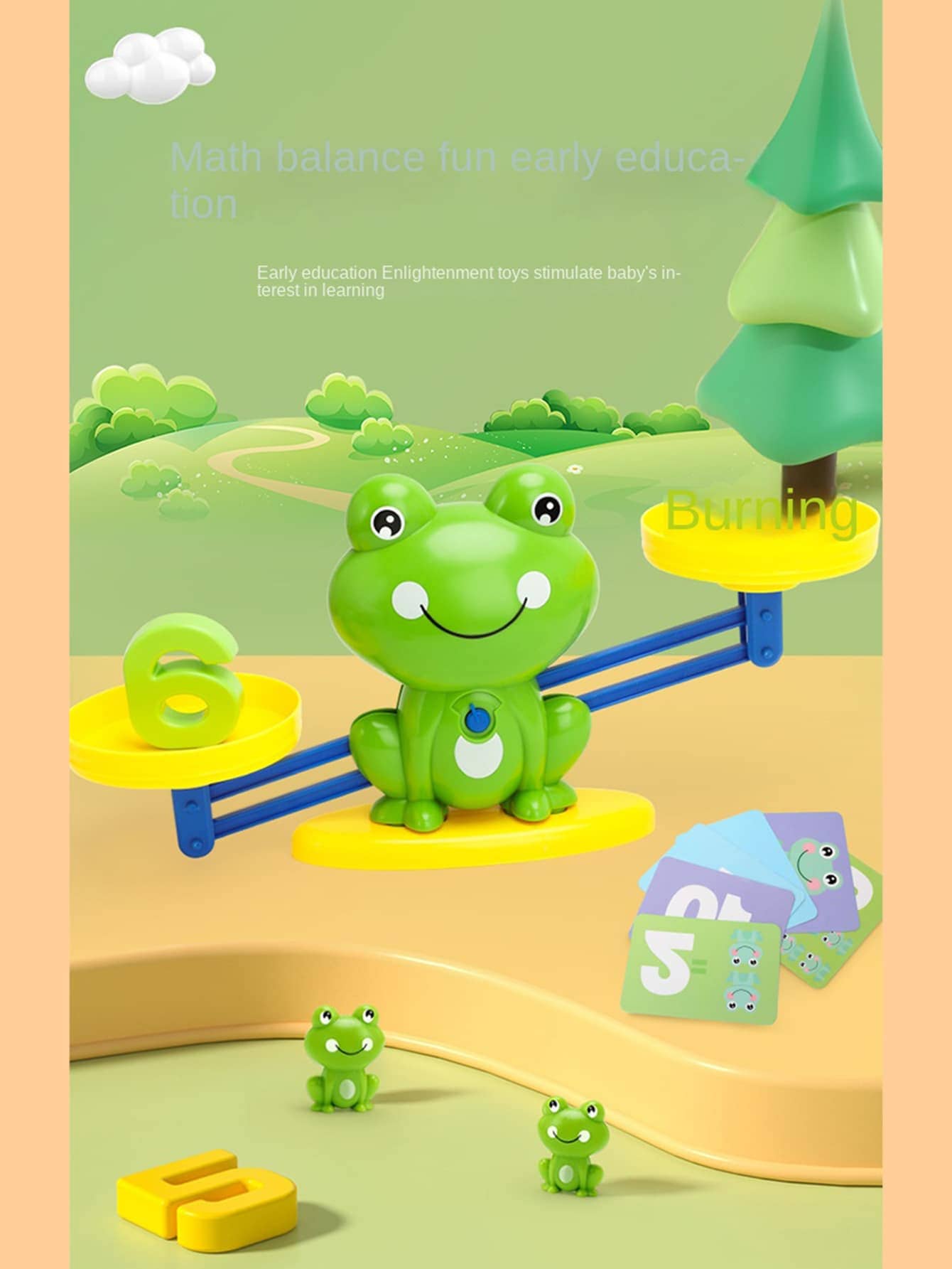 Frog Scale Children's Early Mathematical Addition Subtraction ...