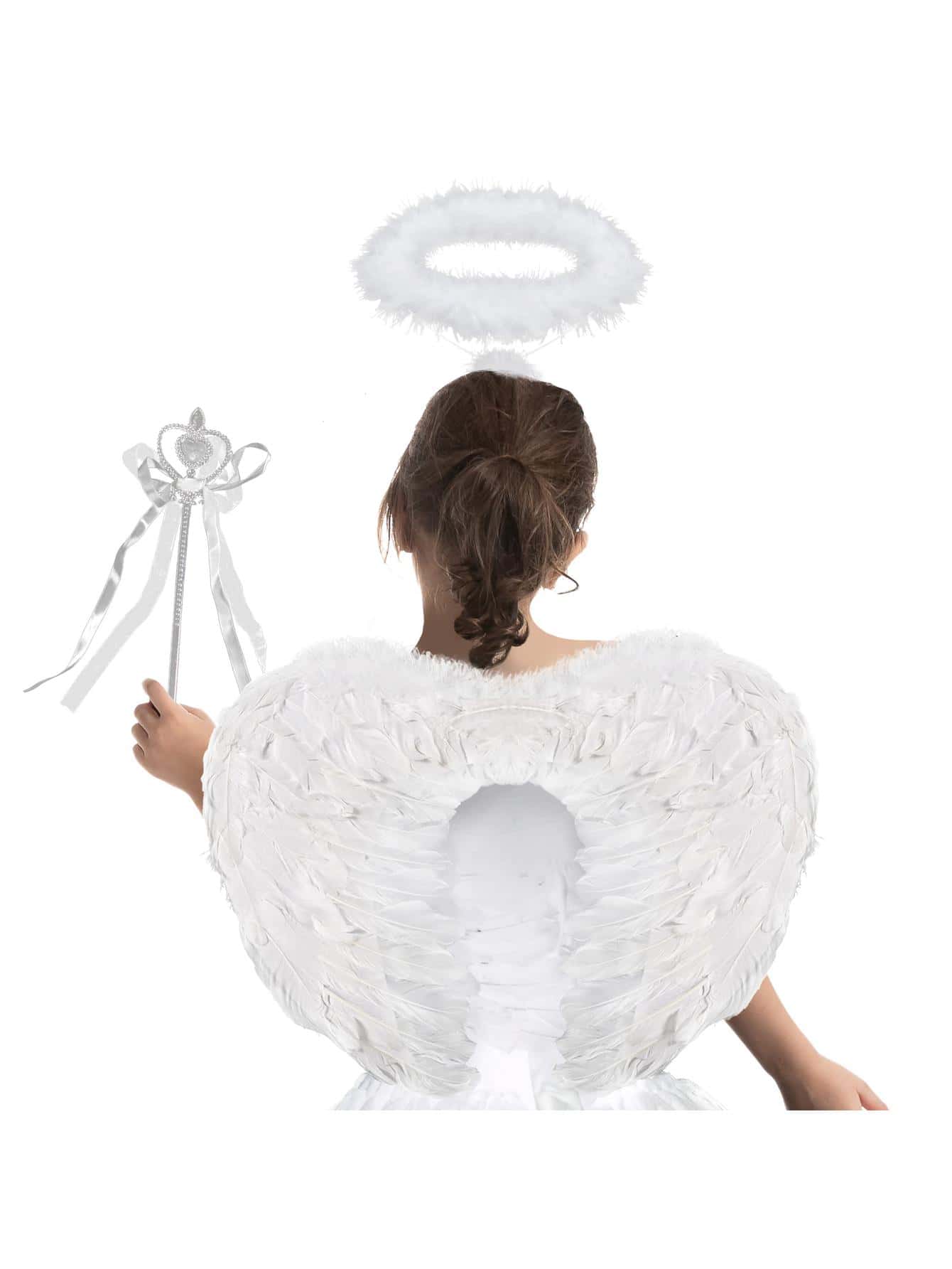 Angel Wings With Halo Costume
