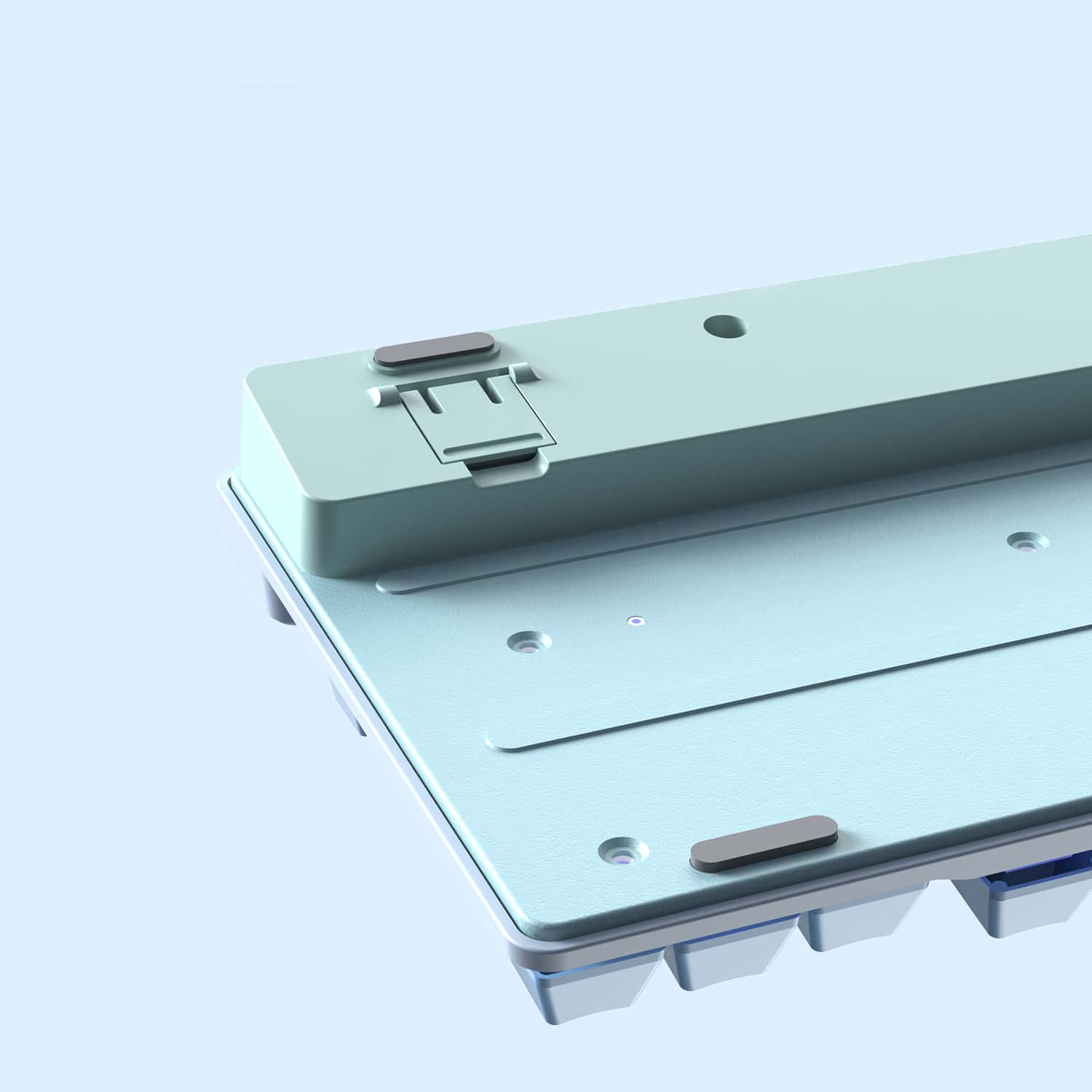 AJAZZ AJAZZ AF981 Gaming Keyboard Tea Axis Mechanical Feel Keyboard 19 ...