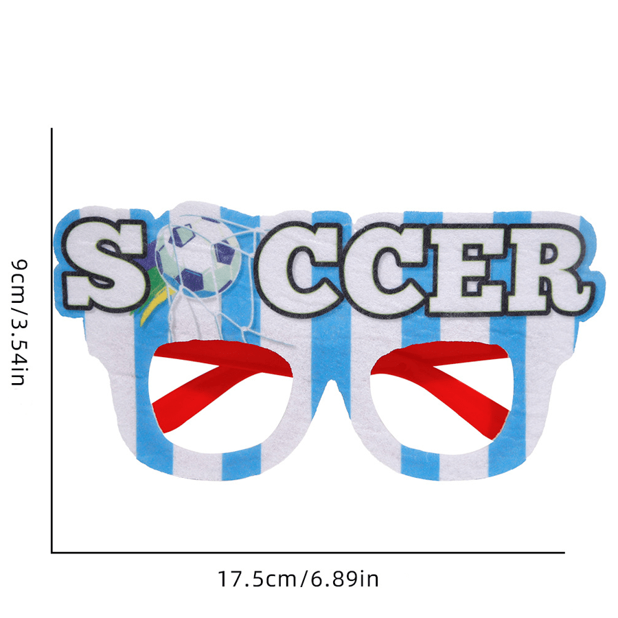 Soccer Ball Shaped Glasses, Football Themed Party Decoration, Photo ...