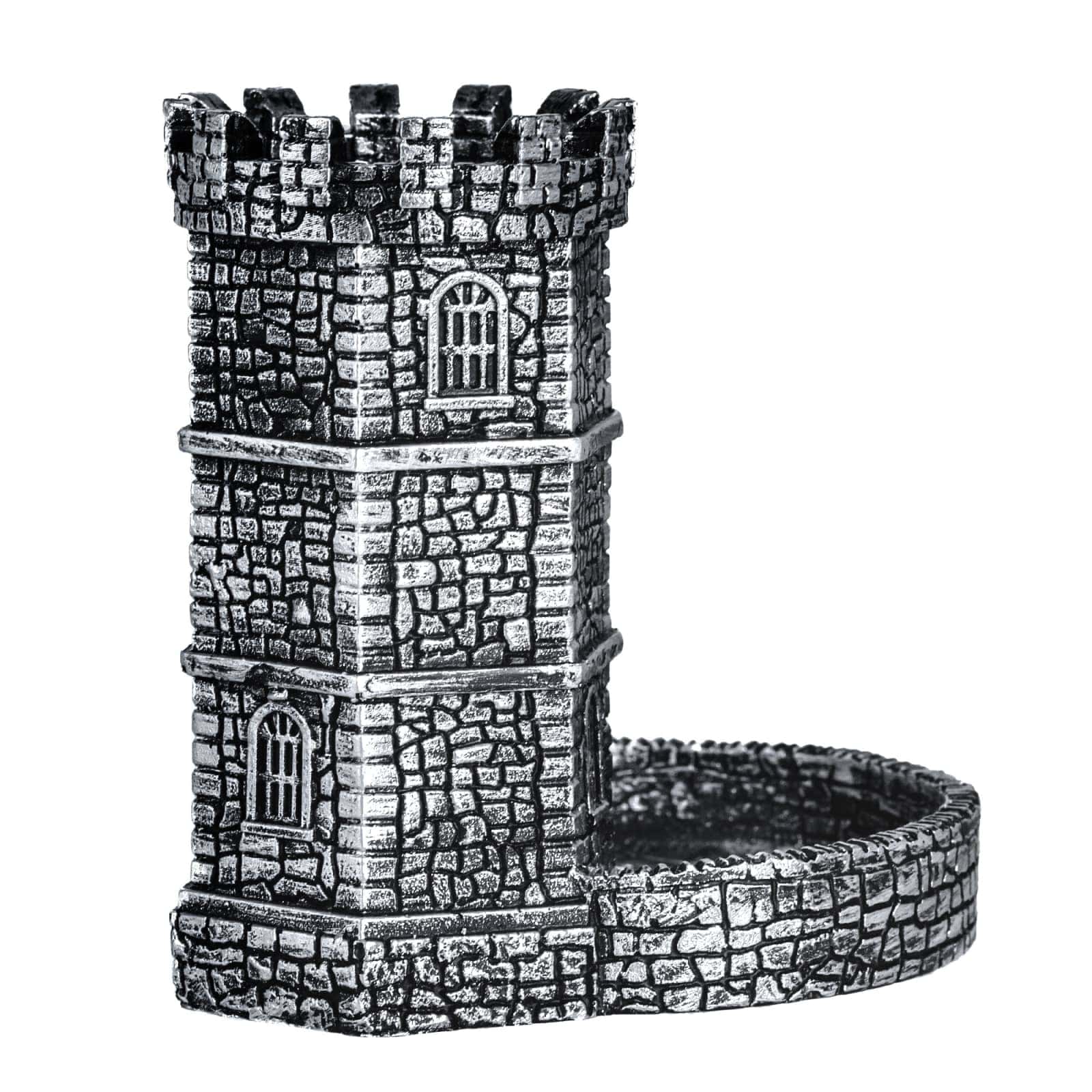 Cusdie Resin Dice Tower Die Roller Castle Rolling Case City Wall ...