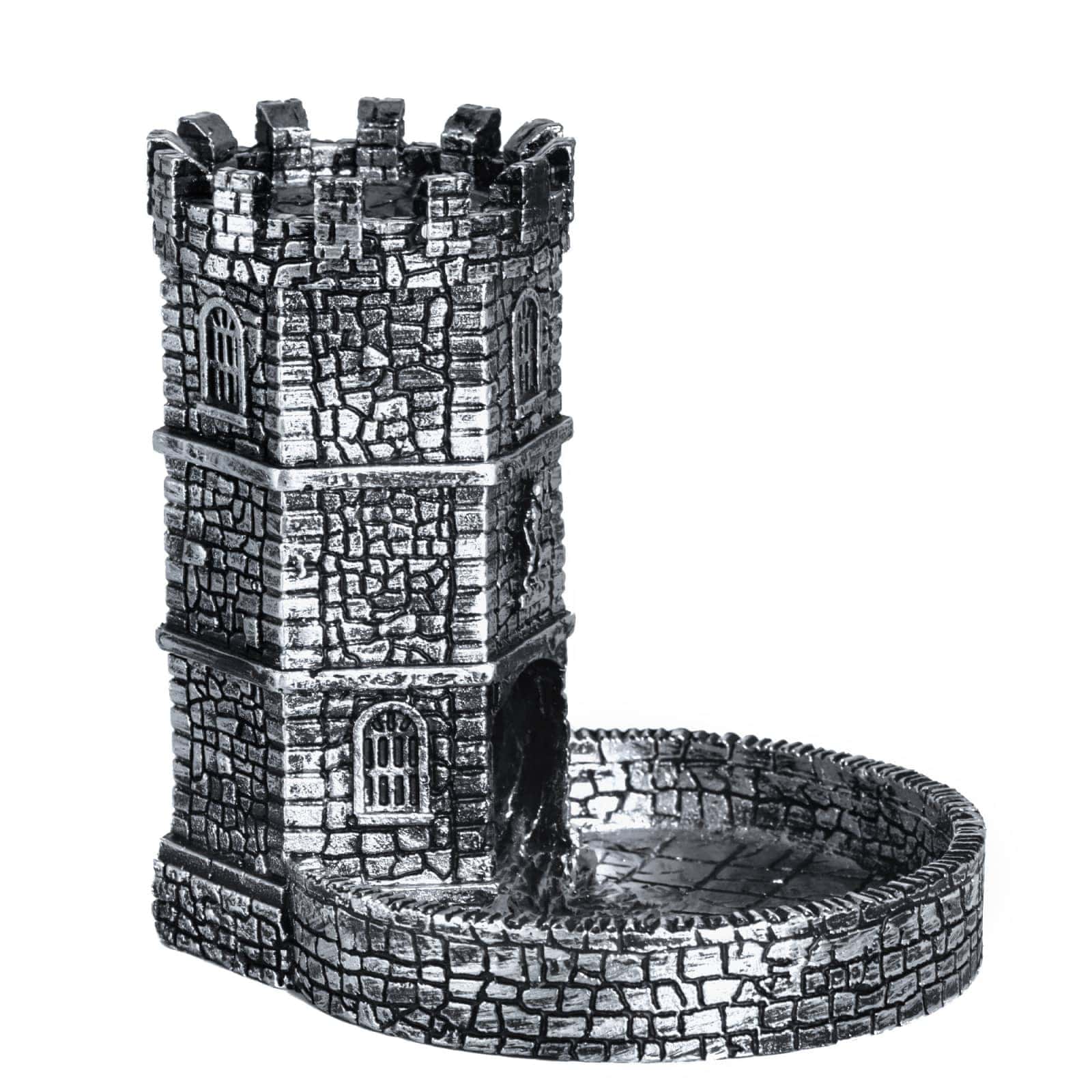 Cusdie Resin Dice Tower Die Roller Castle Rolling Case City Wall ...