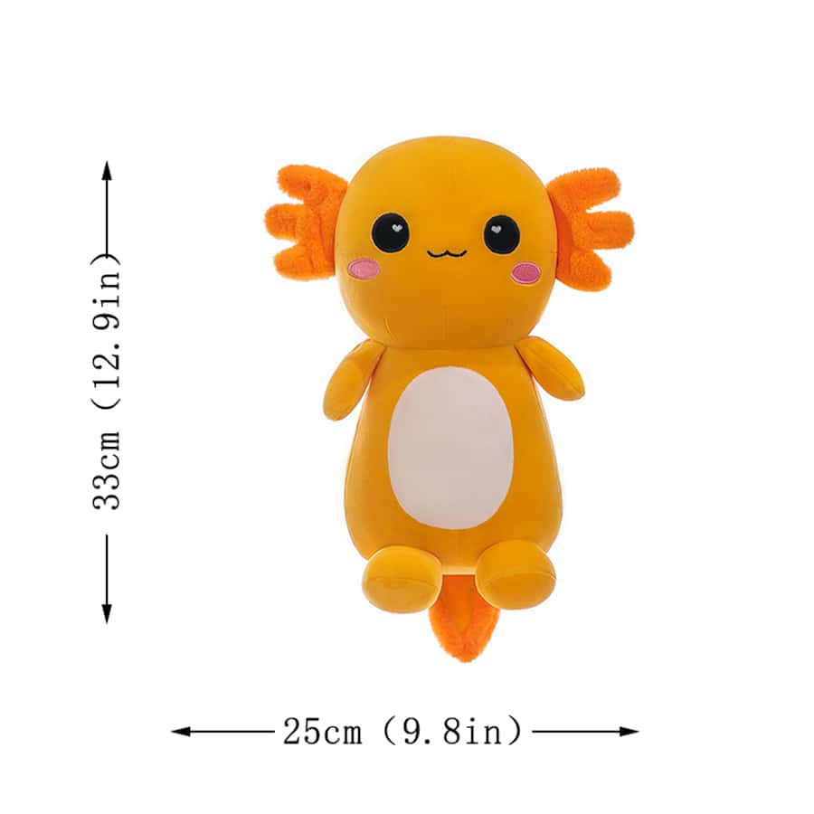 1pc11in Axolotl Plush Toy Soft Stuffed Animal Cartoon Plushier Axolotl ...