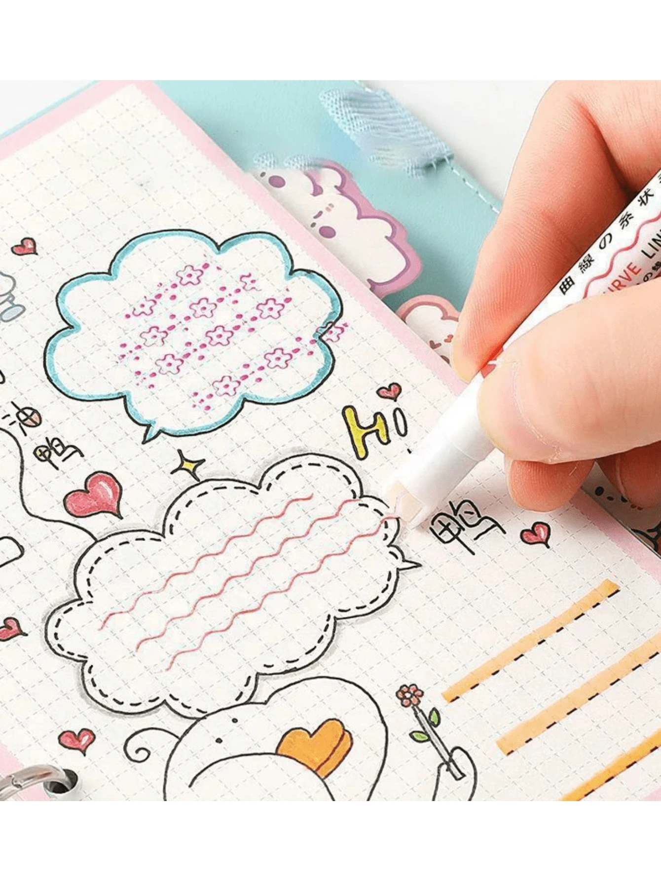 Stellar Stamp Pens 2 Packs Of 6 Pieces | SHEIN USA