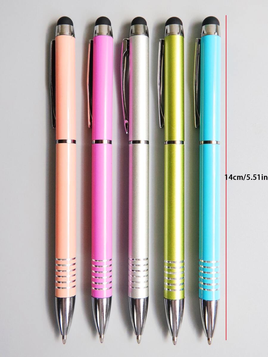 European And American Style Metal Touch Screen Ballpoint Pen 1.0mm ...