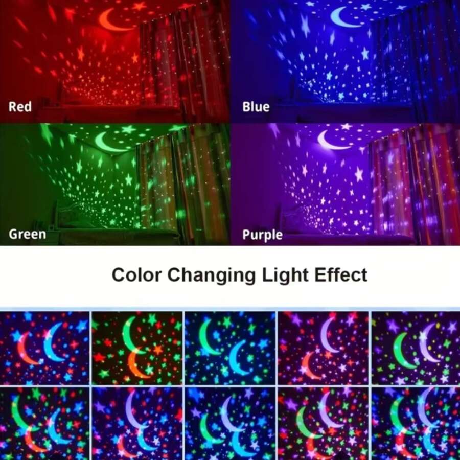 Starlight Magic Ball Projection Stage Light | SHEIN UK