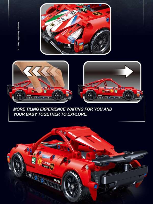 Racing Car Shaped Building Blocks | SHEIN USA