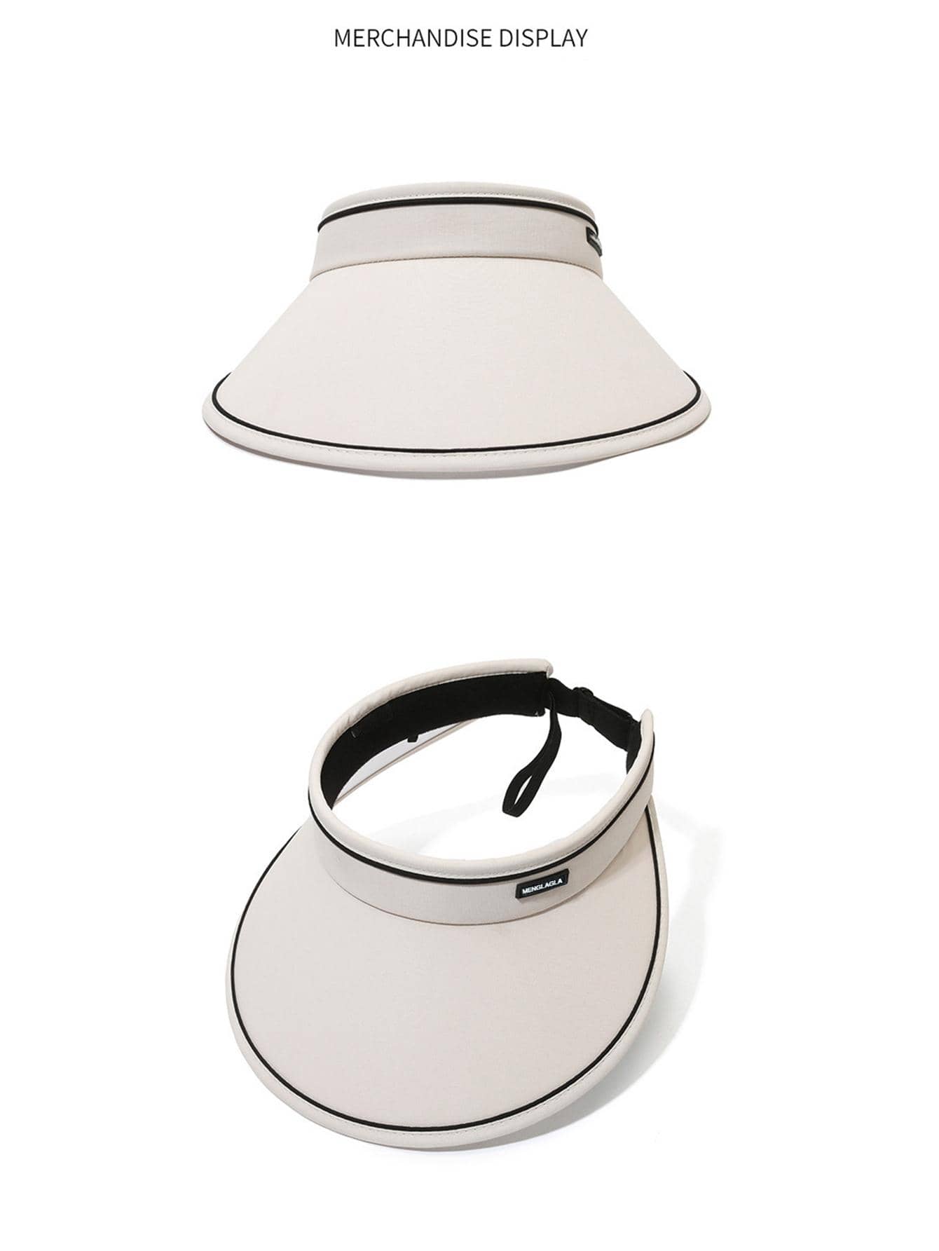 1pc White Sun Hat With Hollow Detail For Shade Protection | SHEIN EUR
