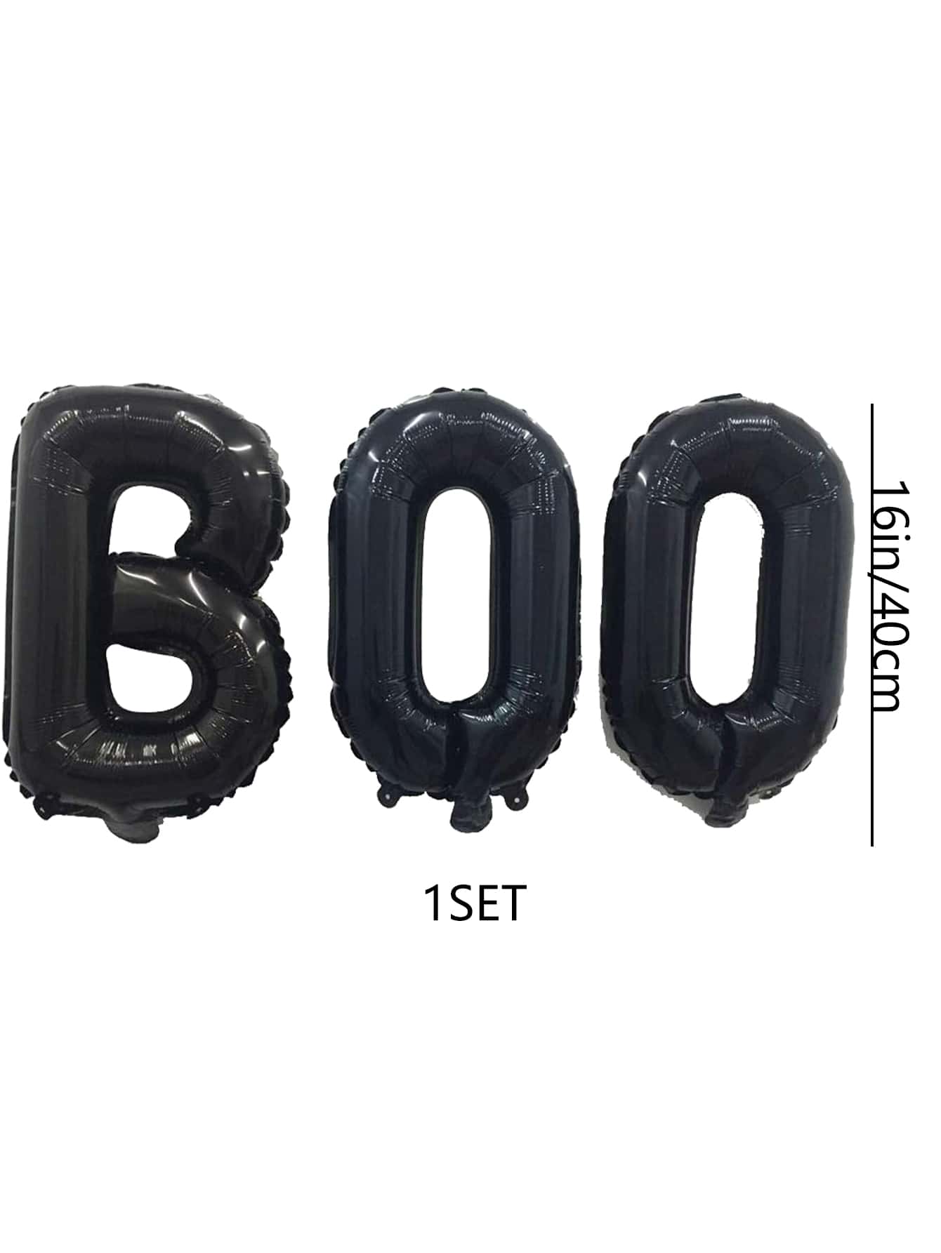 Spooky Halloween Trick or Treat Party Balloons Set ,1set 16inch Black ...