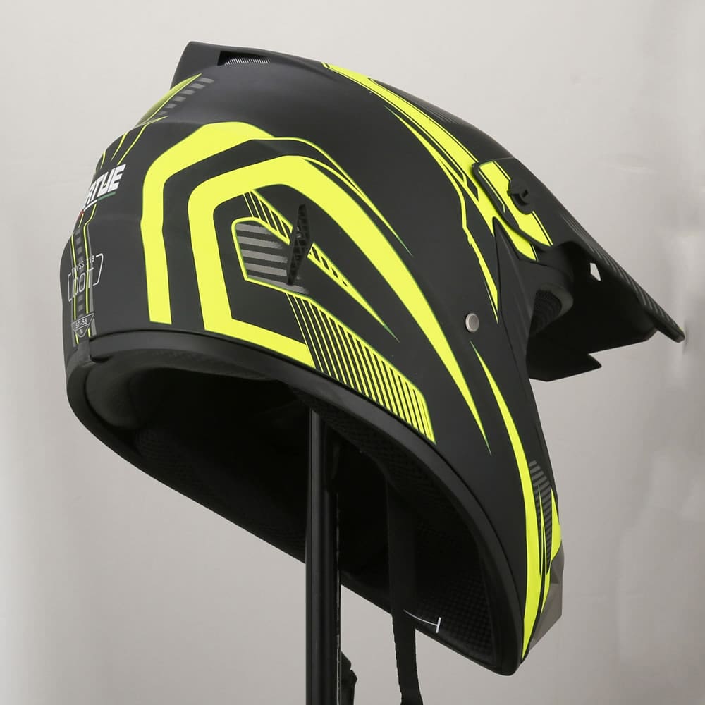 Motorcycle Helmet Electric Vehicle Helmet Men's Full Face Racing Helmet ...