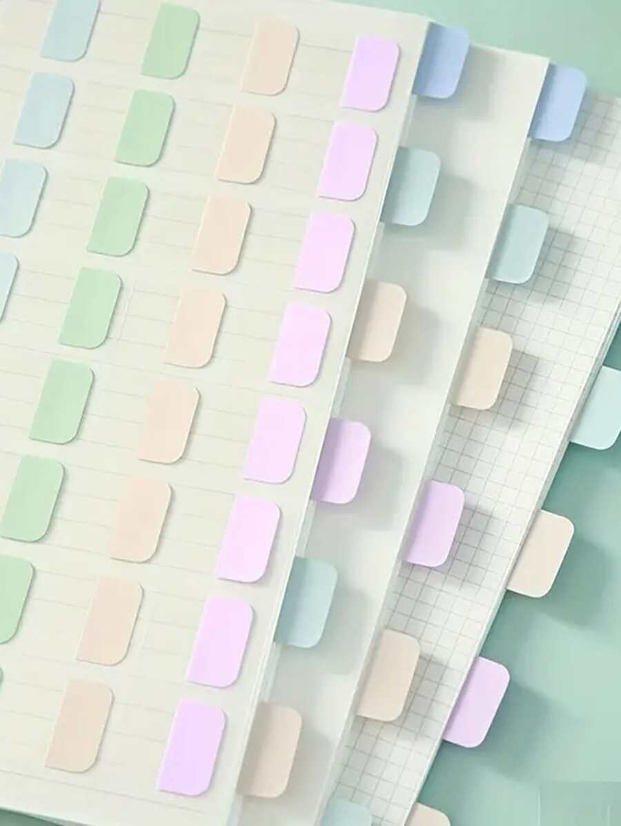 4 Sheets Colorful Index Tabs For Students Classification Tab Sticker ...