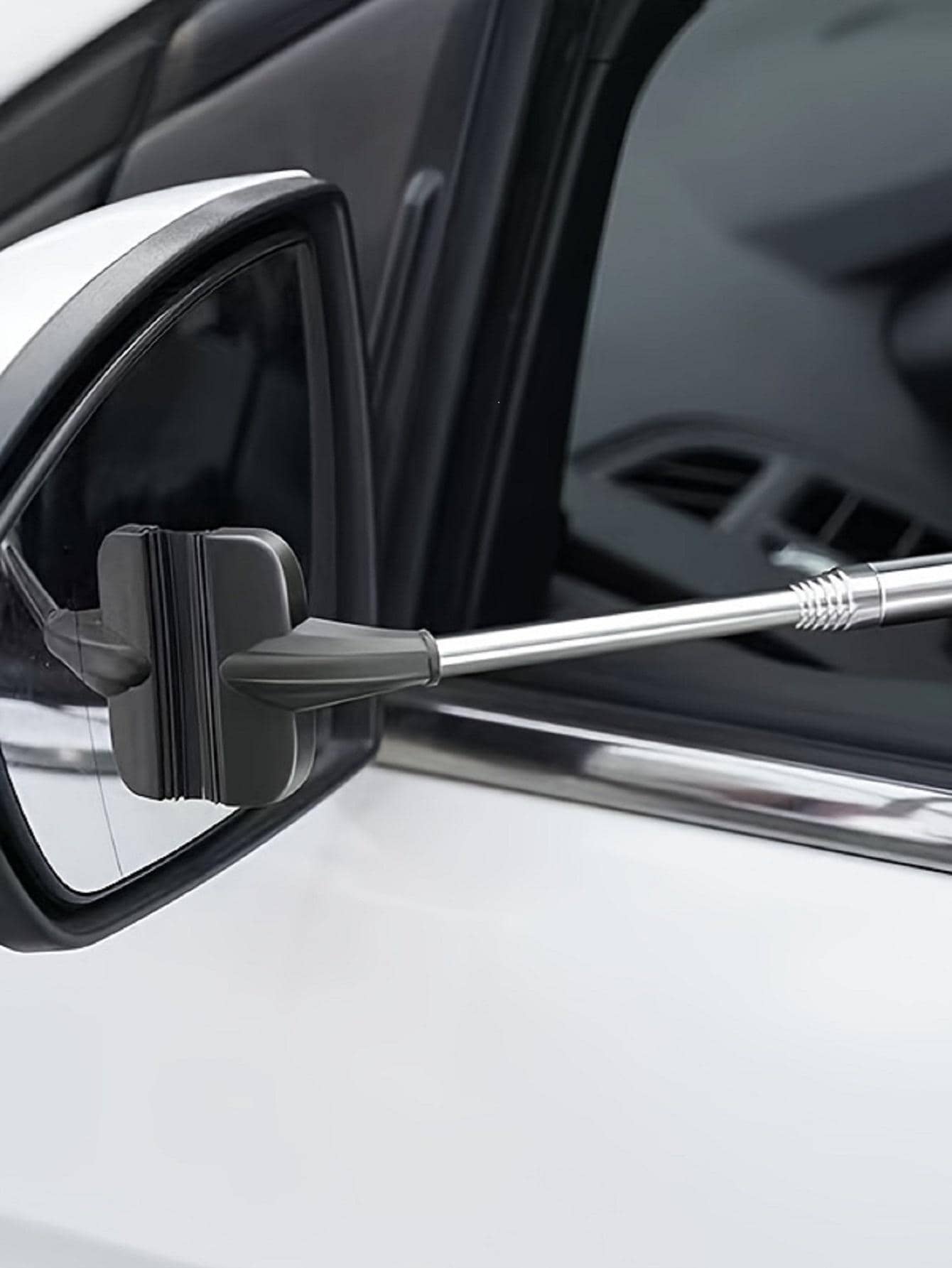 1pc 2-in-1 Retractable Portable Wiper Perfect for Cleaning Car Rearview ...