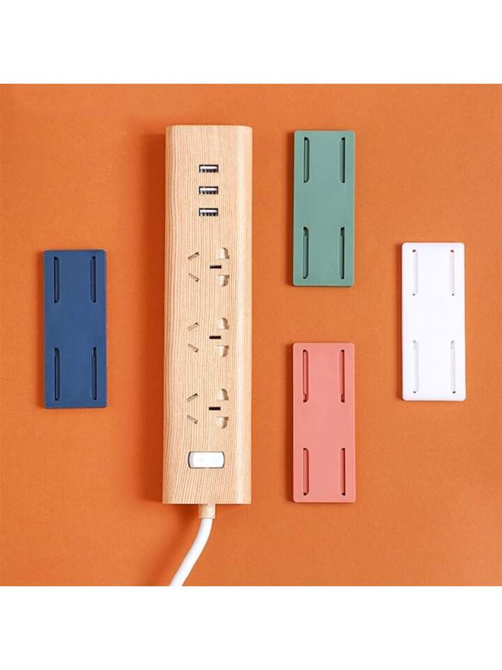 3pairs/set Socket Fixed Sticker, No Drill Rack Holder For Router And ...