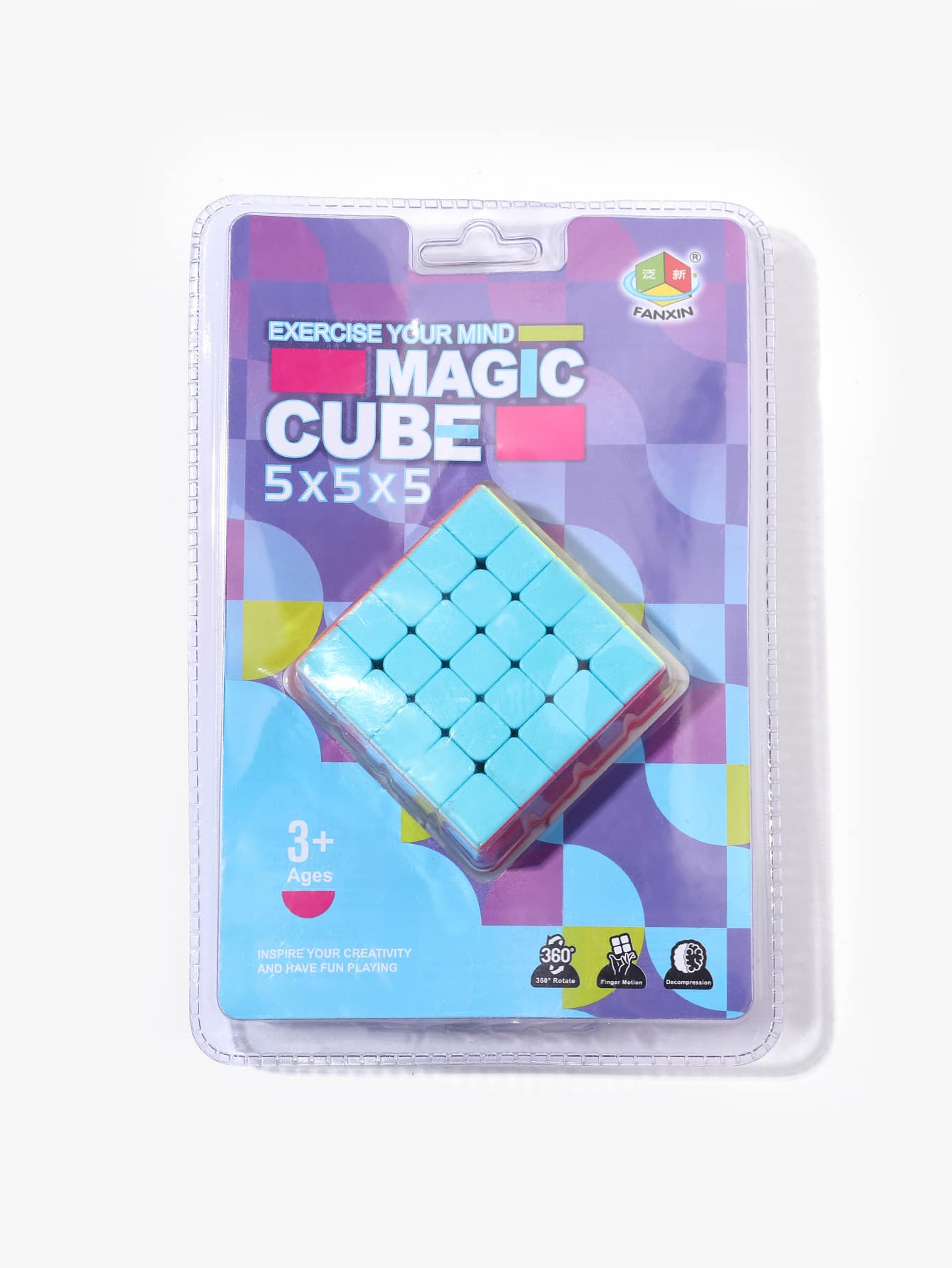 FANXIN 5-layer Solid Color Puzzle Educational Magic Cube | SHEIN USA