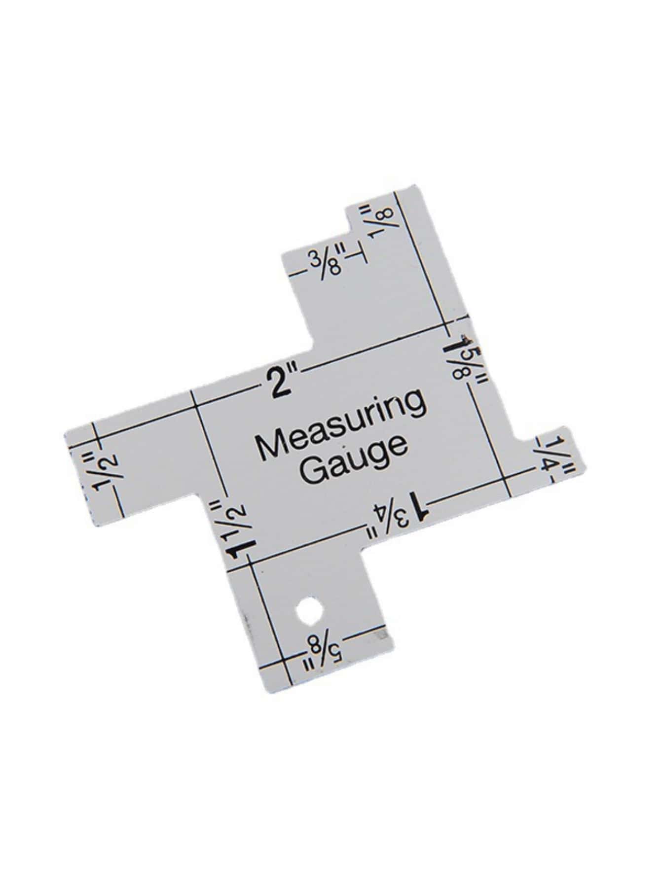 1 st. Metall Lapptäcke Linjal Kviltning Skräddare Linjal Precision ...