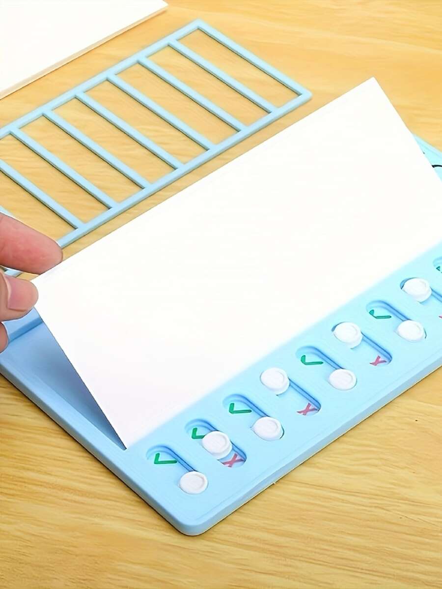 DIY Sliding Routine Chart, Custom Daily Schedule Tasks Memo Checklist ...