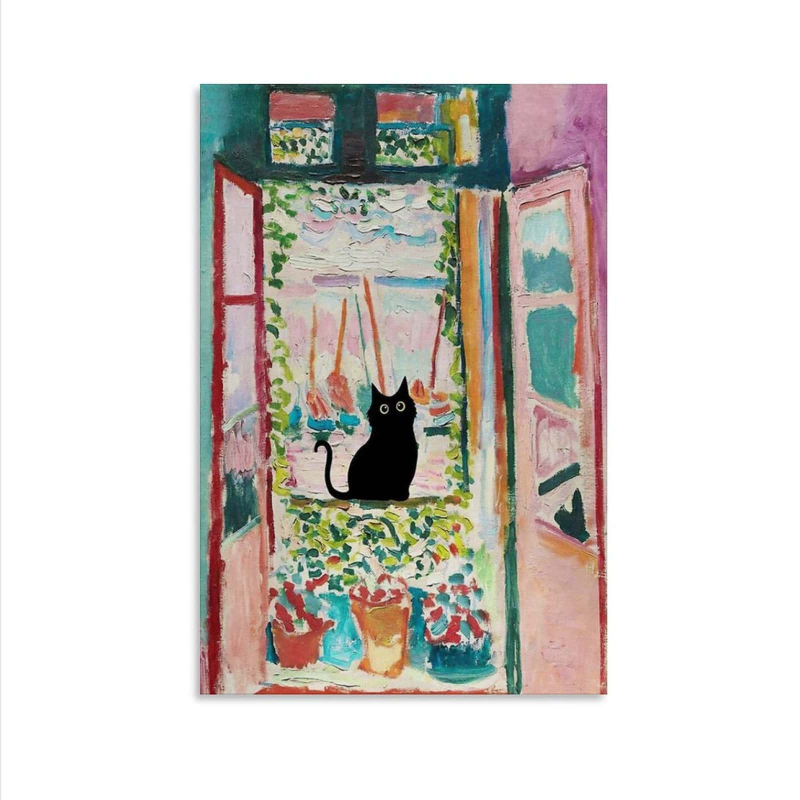 1pc Frameless Poster, Colorful Wall Art, Artistic Decoration For Home ...