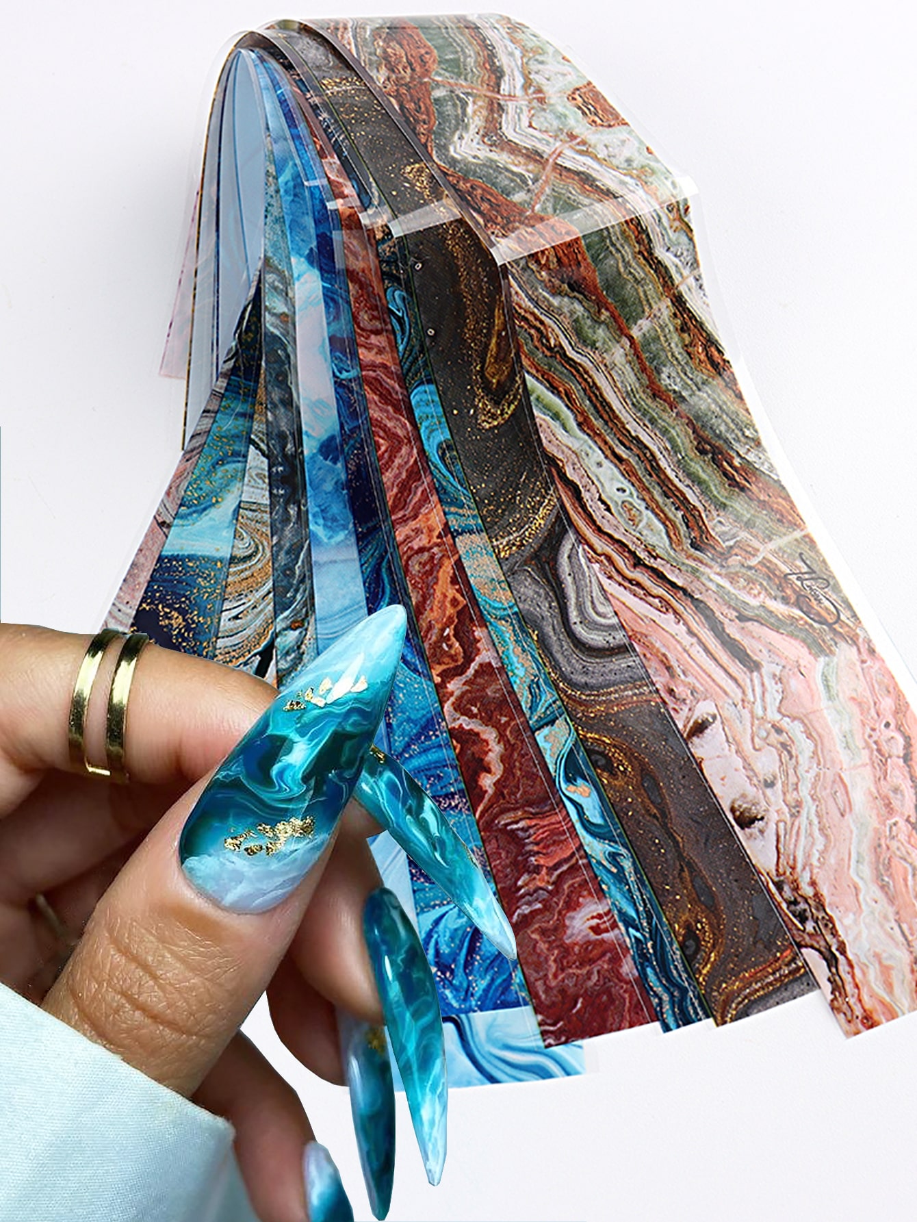 Black Friday 10Pcs/Set Maple Leafs Transfer Nails Foil Stickers Autumn ...