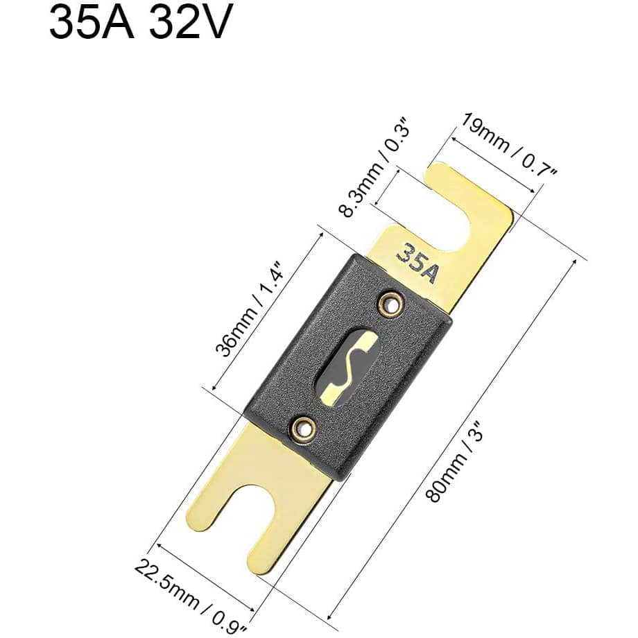 5 35A fuses for amplifier inverter replacement | SHEIN USA