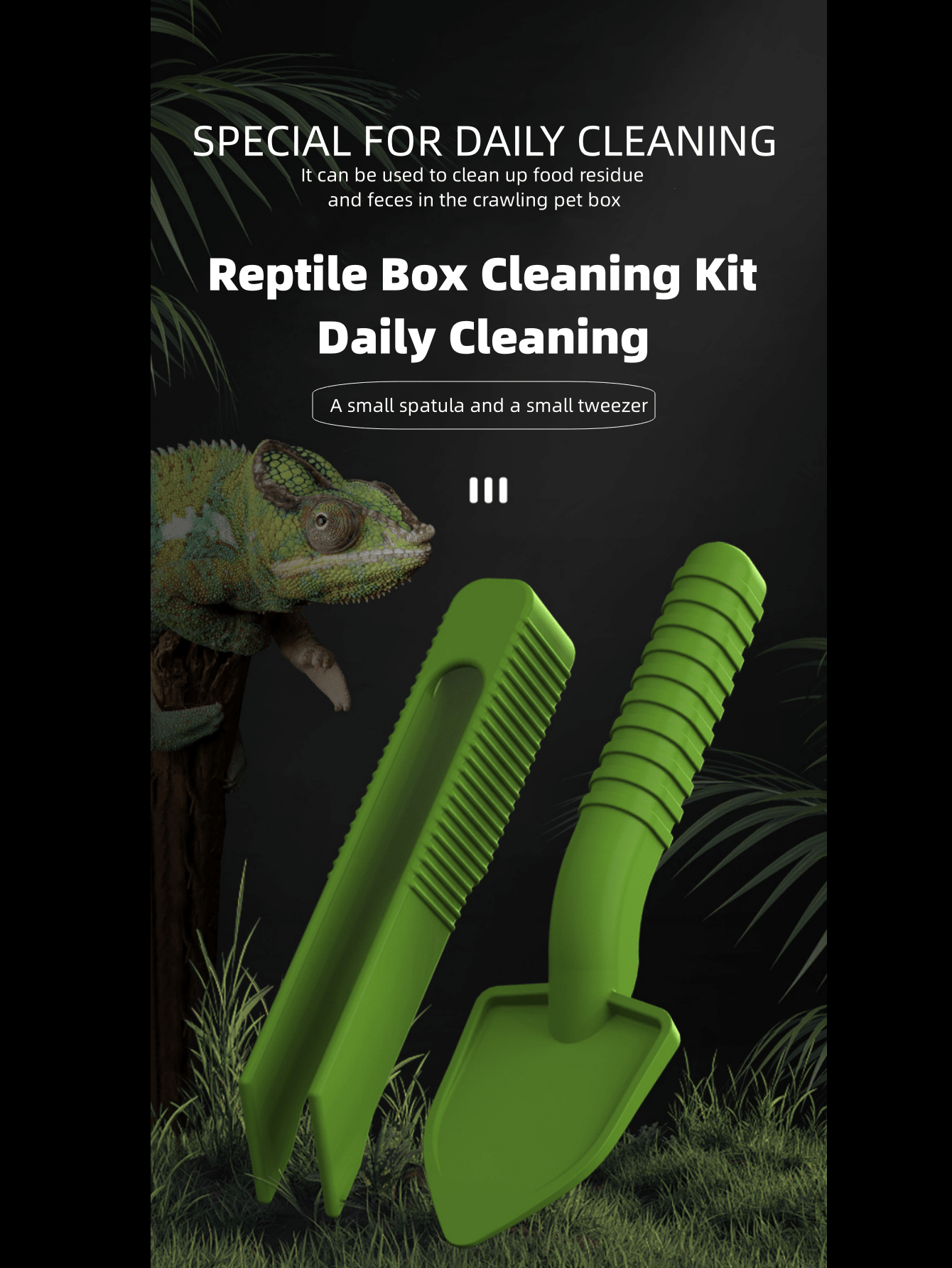 1set Daily Cleaning Tools Kit For Insect Feeding, Spider, Turtle ...