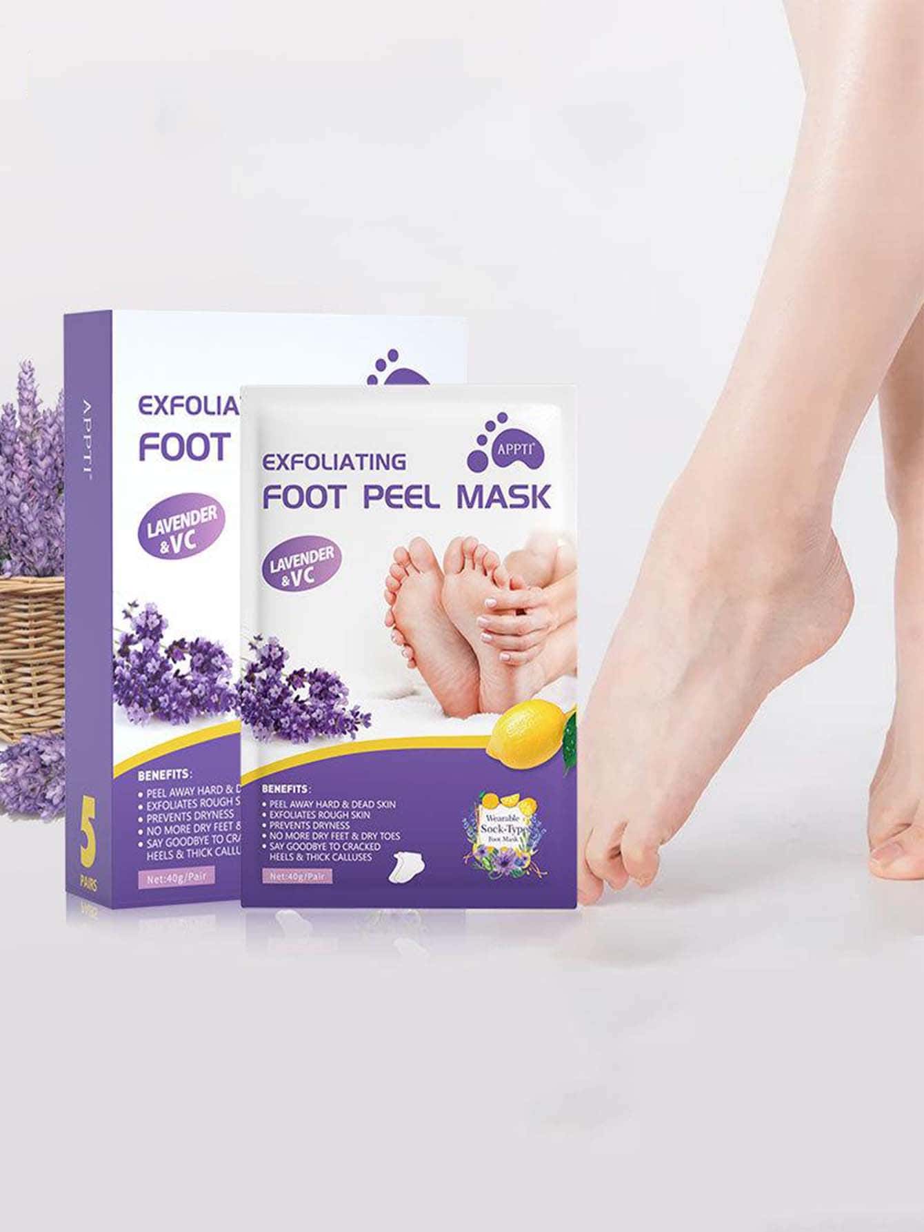 5/10 Packs Foot Peel Mask Deep Moisturizing Exfoliating Socks Soft Baby ...