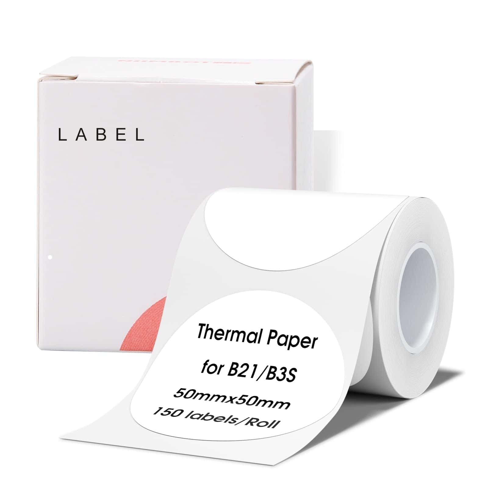 NIIMBOT Labels For B1/B21/B3S Label Printer, Thermal Labels 2'' X 2 ...