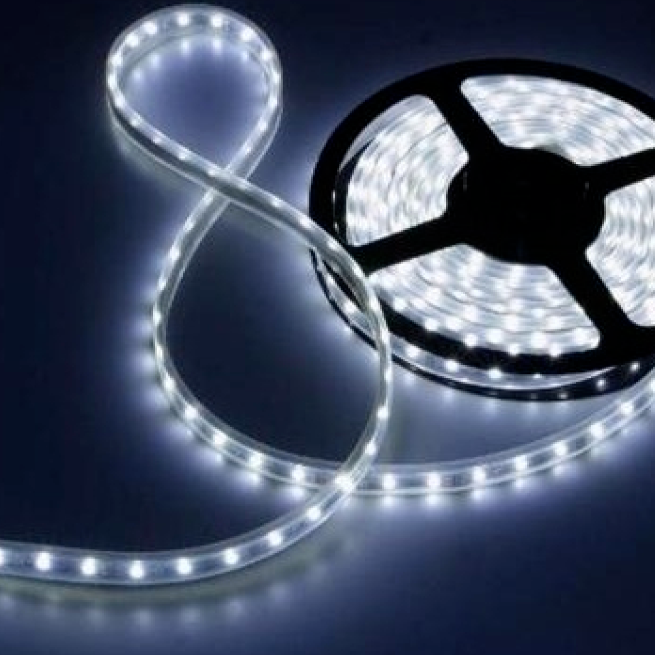 Fita Super Led 5050 Branco 300 Leds 5 M Decoração Com Fonte | SHEIN Brasil