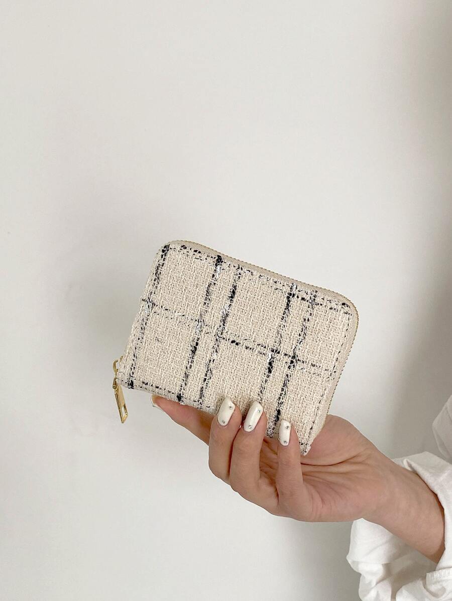 Plaid Pattern Ladies' Wallet | SHEIN USA
