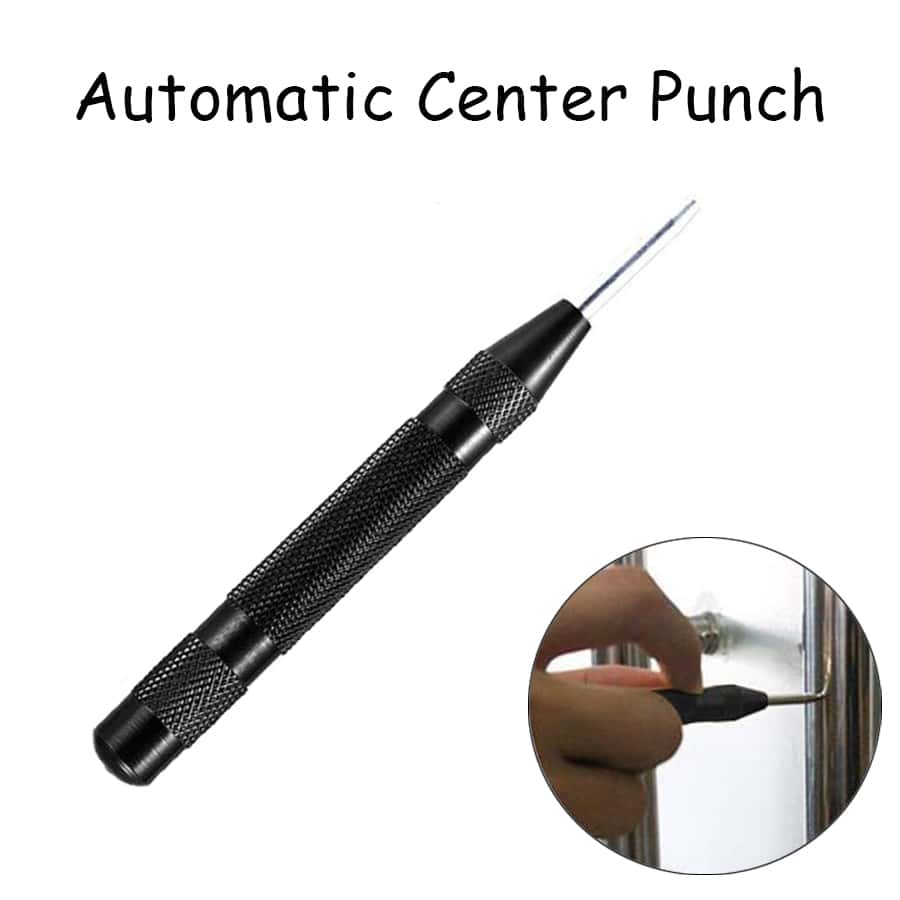 Glass Punch Automatic Center Punch 130mm Drill Automatic Window ...