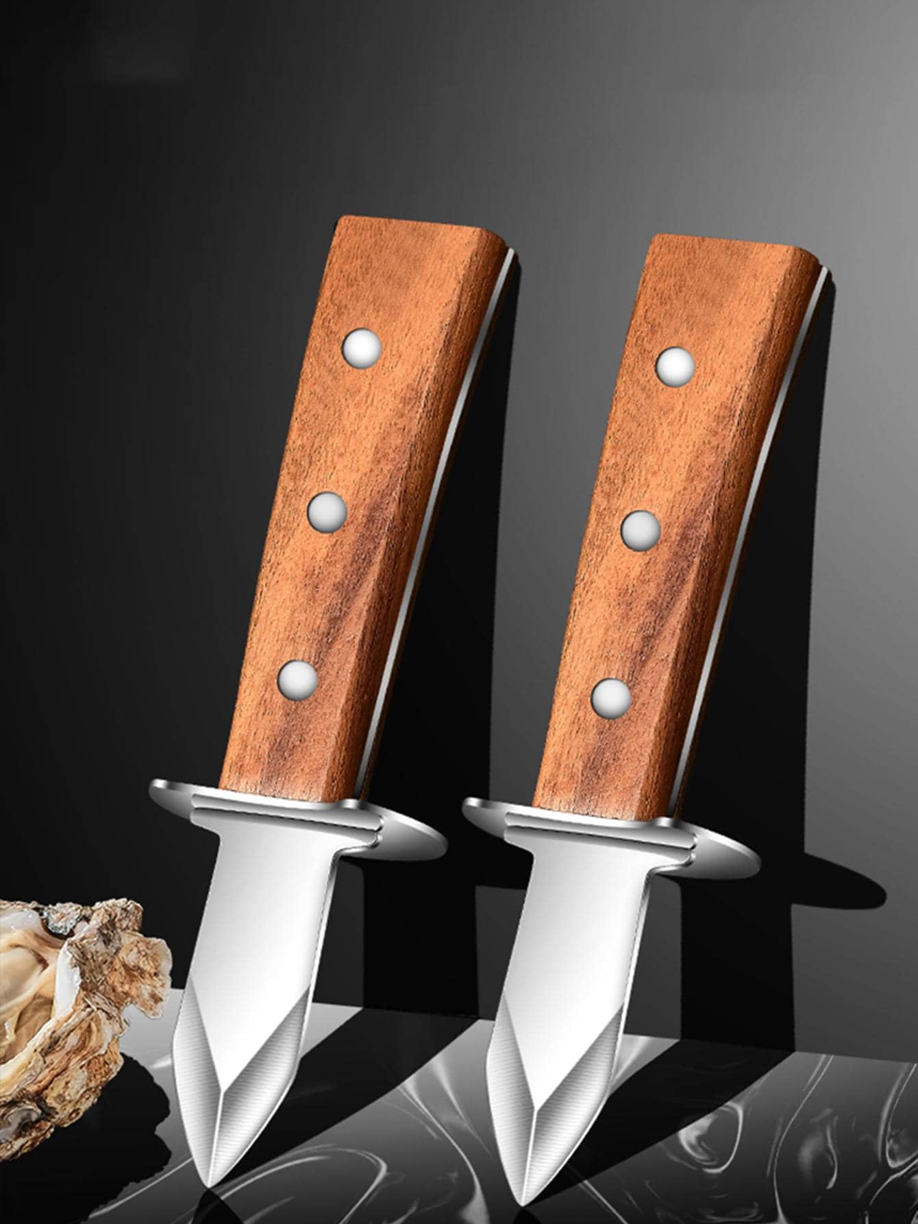 Stainless Steel Oyster Shucking Knife, Oyster Opener, Oyster Shucker ...