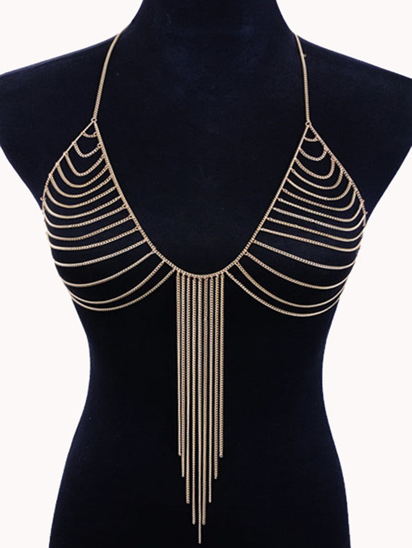 1pc Sexy Bra Chain Body Chains Women Body Jewelry | SHEIN USA
