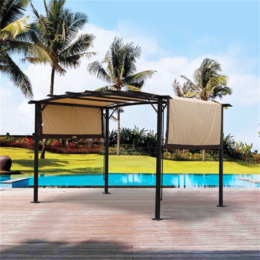 Create a Stylish Outdoor Oasis with a 12 x 9 Ft Retractable Shade ...