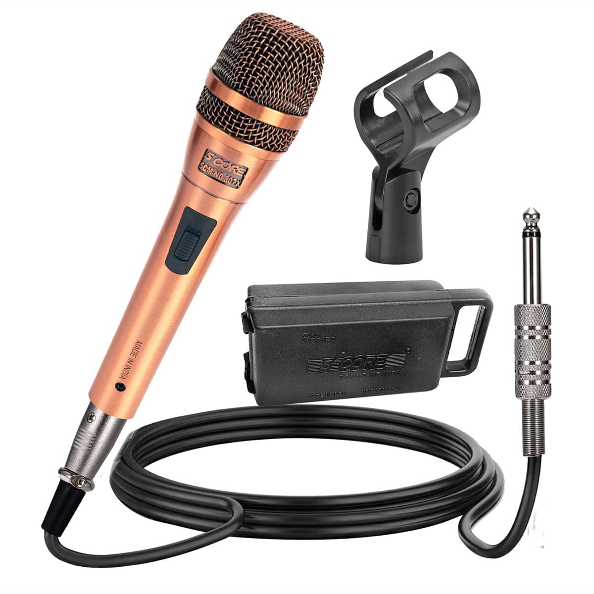 Microphone Pro Microfono Dynamic Mic XLR Audio Cardiod Vocal Karaoke ND ...