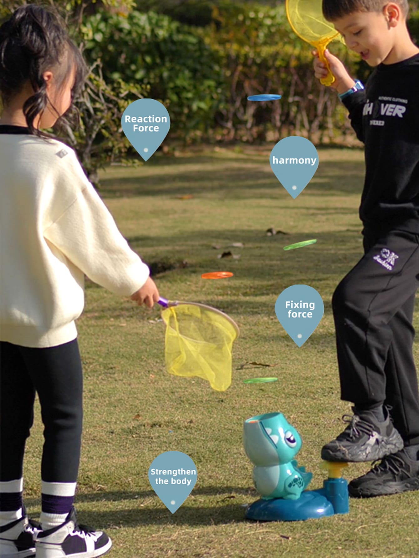 Frog Flying Disc Shooter Toy - Olive Green | SHEIN USA